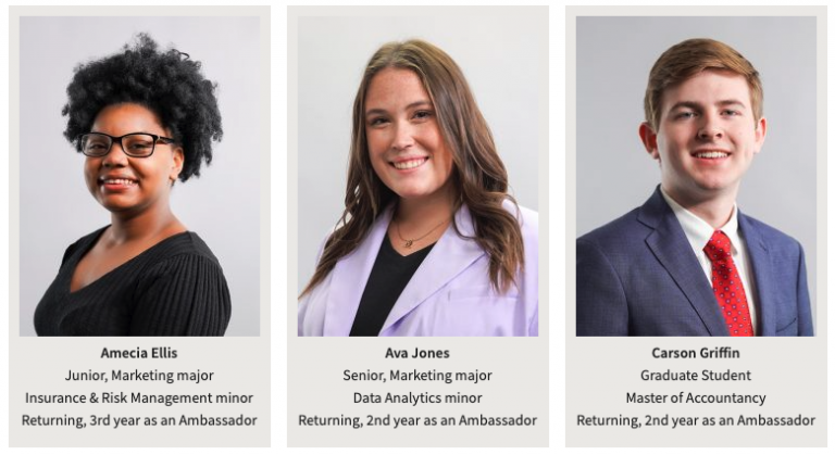 COB Names Student Ambassadors for 2024 – 2025 Academic Year — College ...