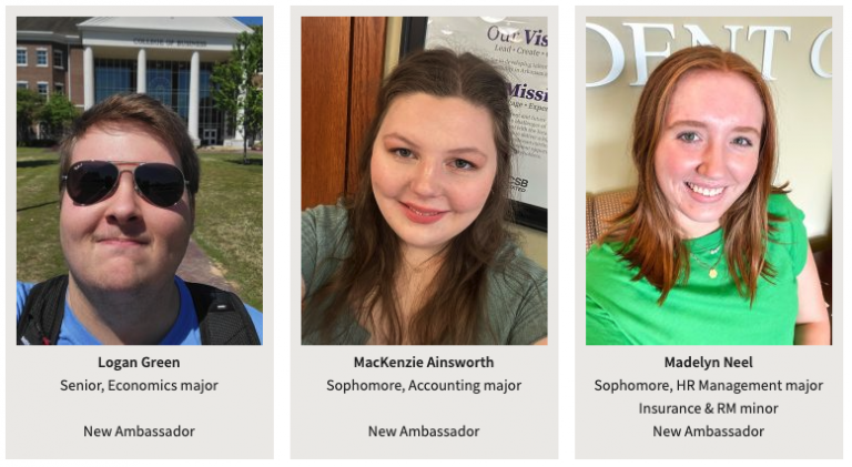 COB Names Student Ambassadors for 2024 – 2025 Academic Year — College ...