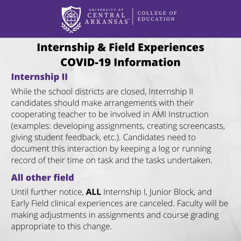 COVID-19 Updates — College of Education